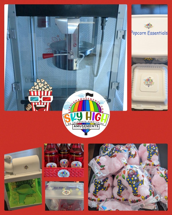 Fun Food Machine Rentals - Sky High Amusements Paradise NL